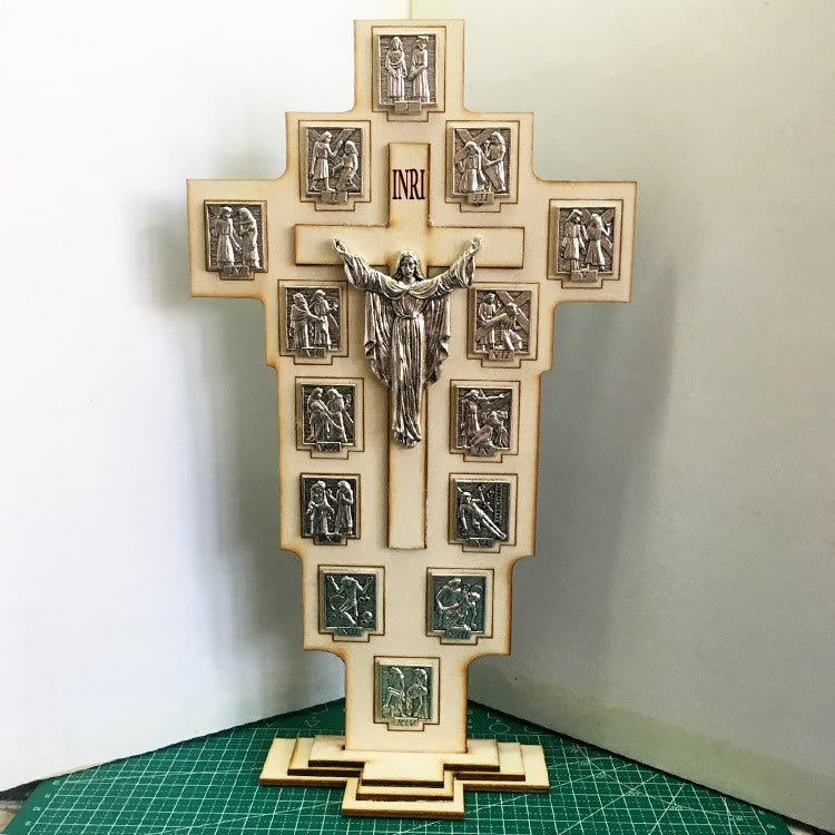 Christianartworkshop Classic Style Crafted Crucifix Cross Jesus Figure ...
