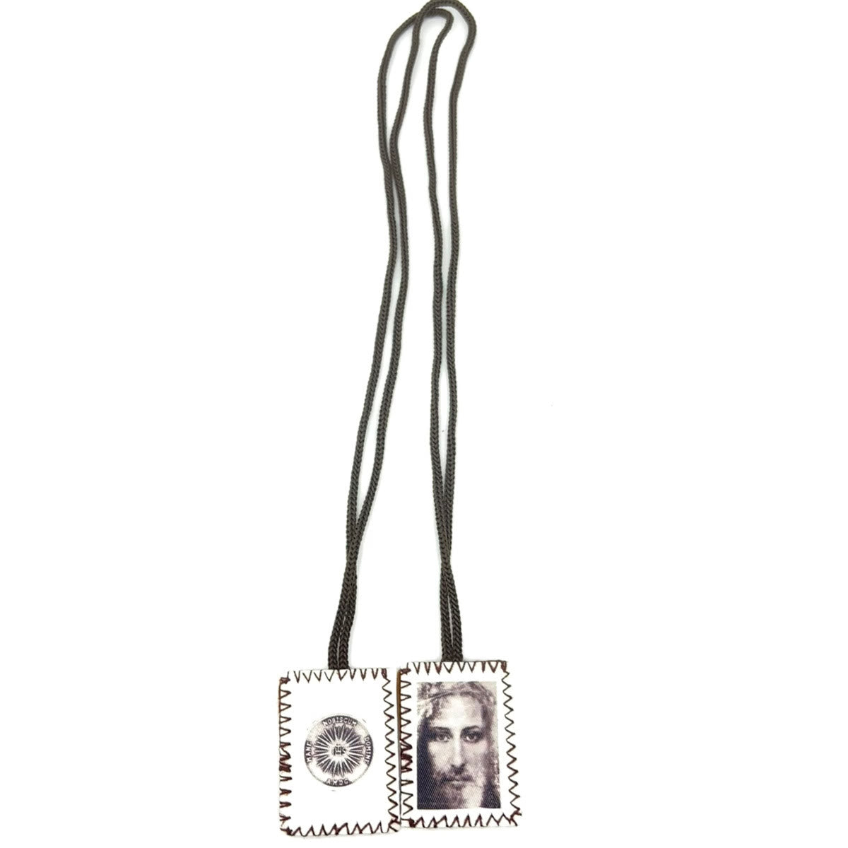 Christianartworkshop Jesus' Holy Face and Sacred Emblem of Mercy Scapu ...