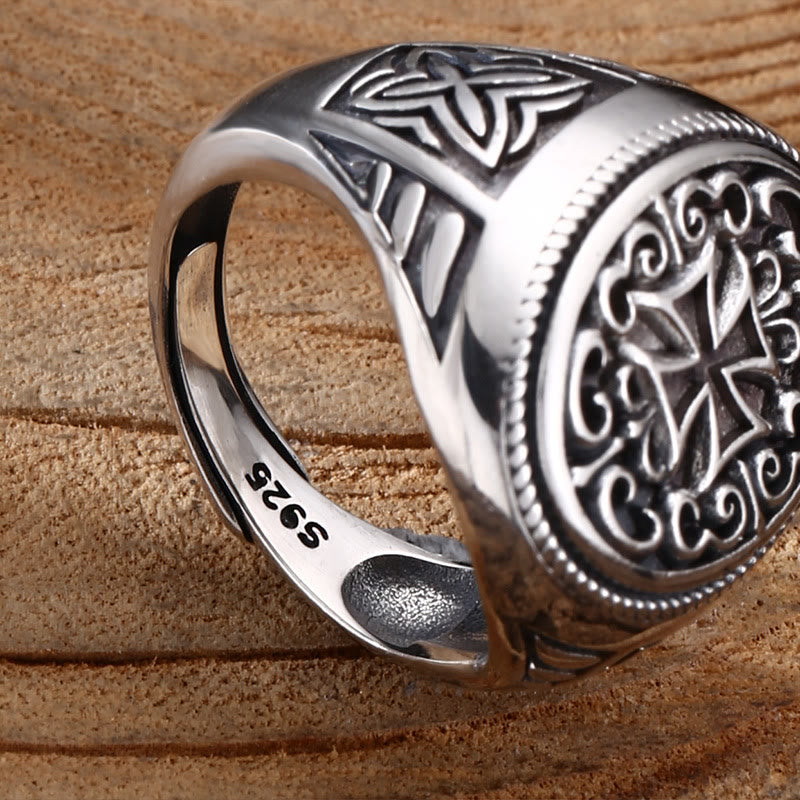 Artistic Silver Filigree Cross Ring - Unique Sterling Faith Jewelry ...